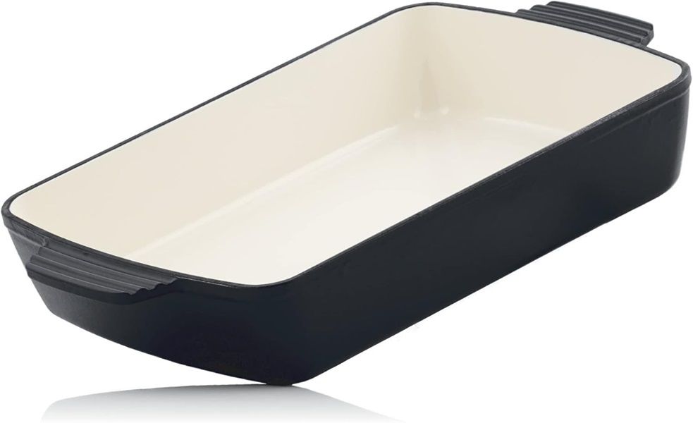 Cast Iron Rectangular Casserole Dish | Shop Today. Get it Tomorrow ...