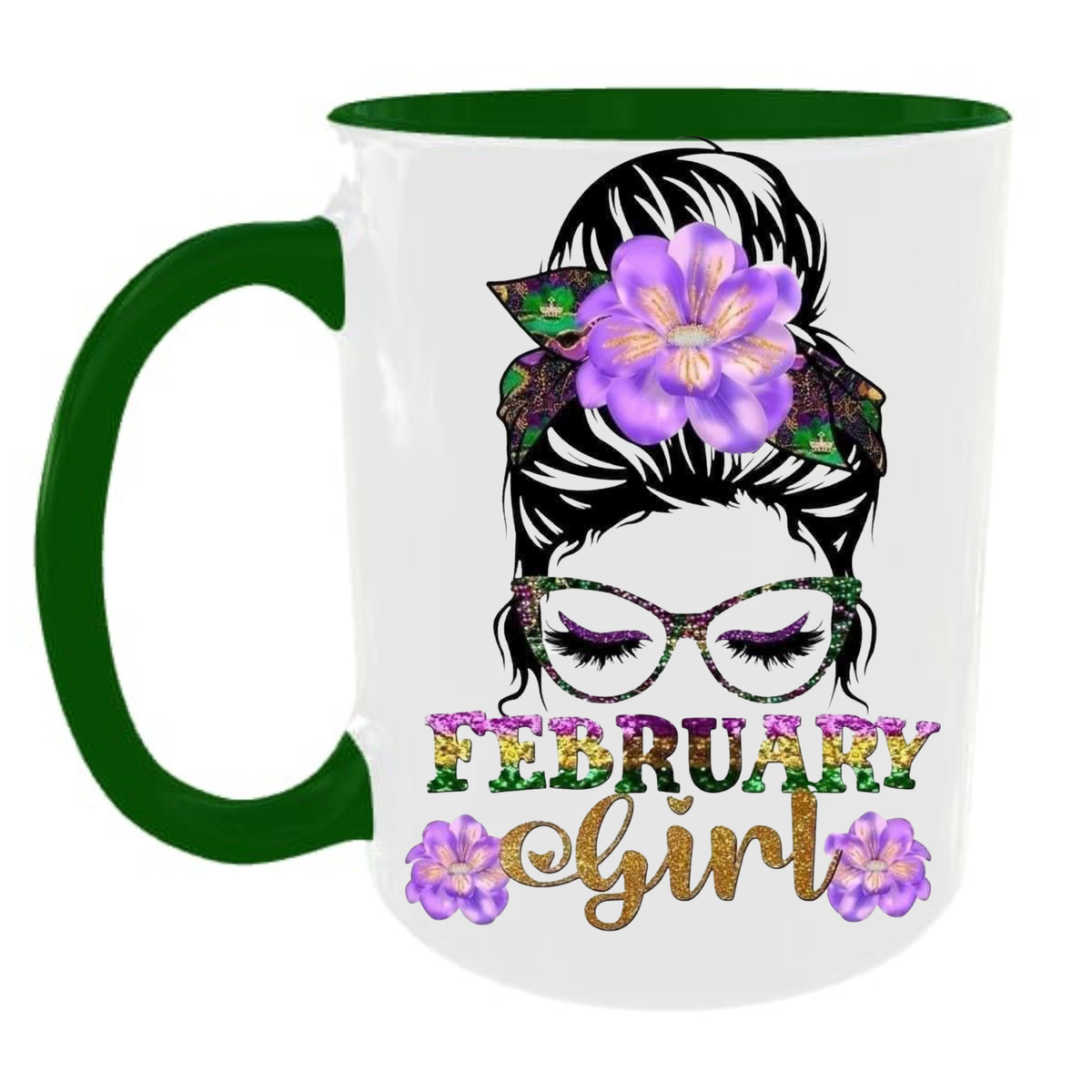 Febuary Girl Dark Green Mug | Shop Today. Get it Tomorrow! | takealot.com