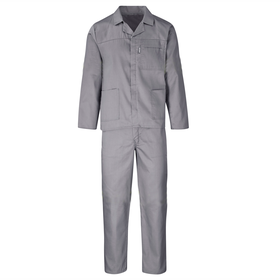 2 Piece Grey Worksuit Without Reflective Arms And Legs | Shop Today ...
