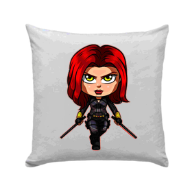 Cute cartoon Black Widow Pillow - Marvel | Shop Today. Get it Tomorrow ...