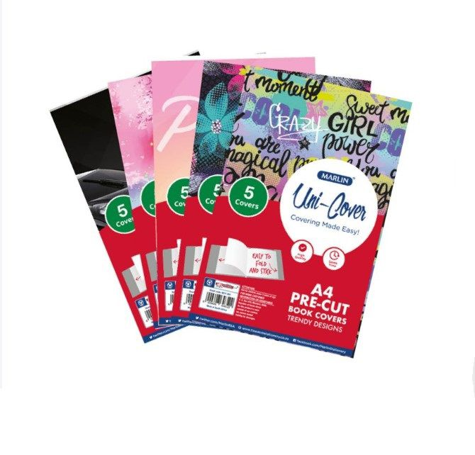 A4 Fancy Designs Precut Book Covers Assorted (pack of 8) | Shop Today. Get it Tomorrow ...