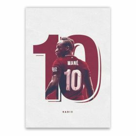 10 Sadio Mane Poster - A1 | Shop Today. Get it Tomorrow! | takealot.com