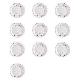 Party Paper Plate - Silver Star - 7 inch - Set of 10 | Shop Today. Get ...