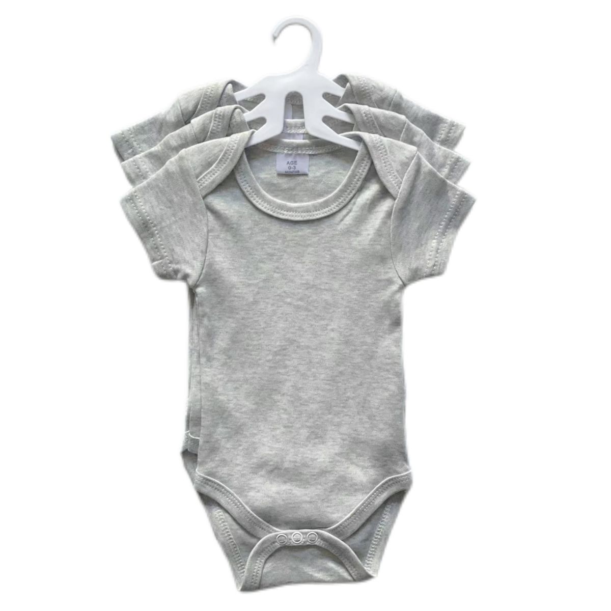 Newborn Baby Clothes Solid One Piece Babygrow Clothing Gift Set - 3 ...