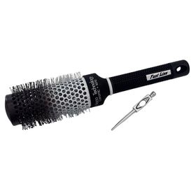 Professional Nano Technology Ceramic & Ionic Round Bristle Hair Brush ...
