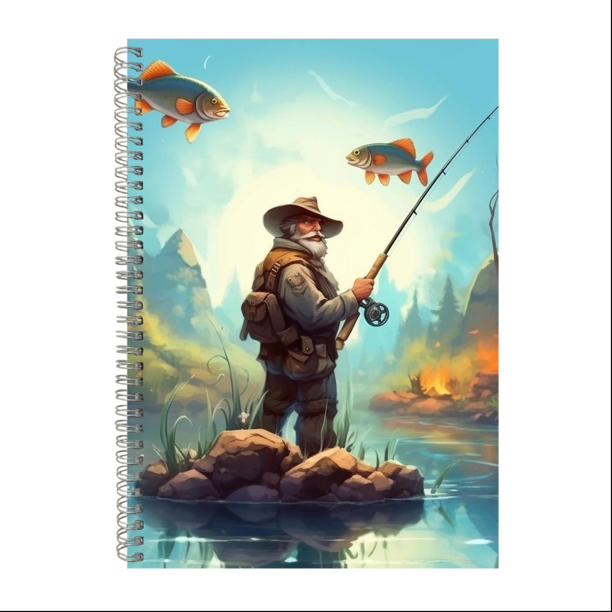 Fly Fisherman Gift Idea A4 Notepad 241 | Shop Today. Get it Tomorrow! | takealot.com