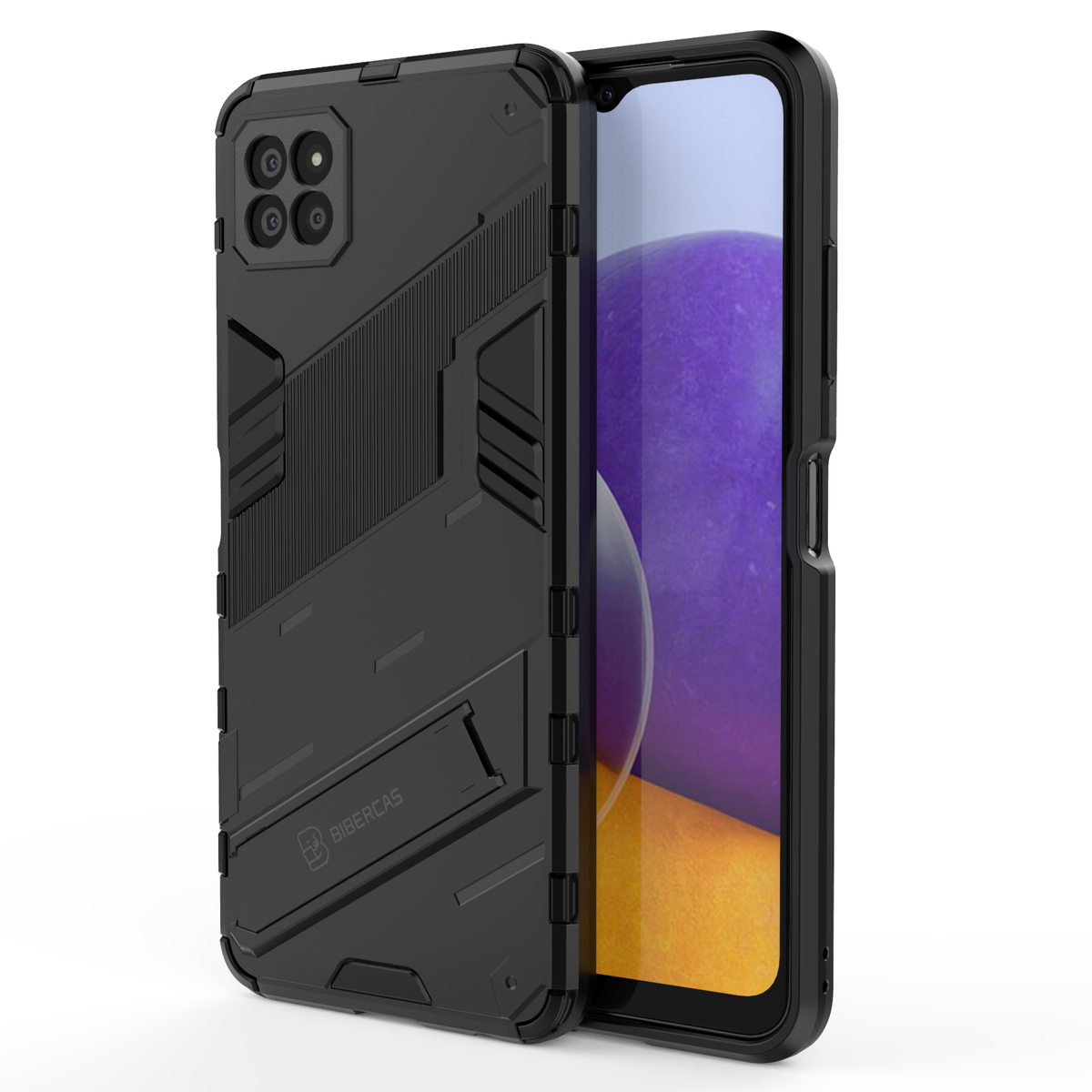 Bibercas Case for Samsung Galaxy A22 5G -Military Grade Kickstand Cover | Shop Today. Get it ...