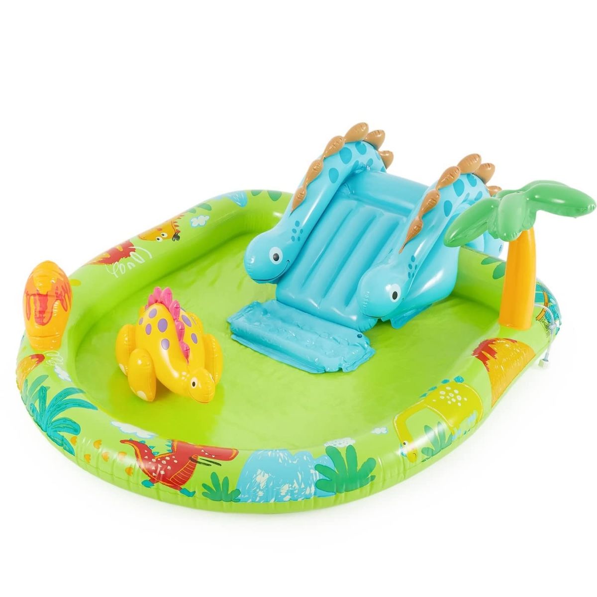 Little Dinosaur Inflatable Baby Ground Swimming Pool with Electric Pump ...