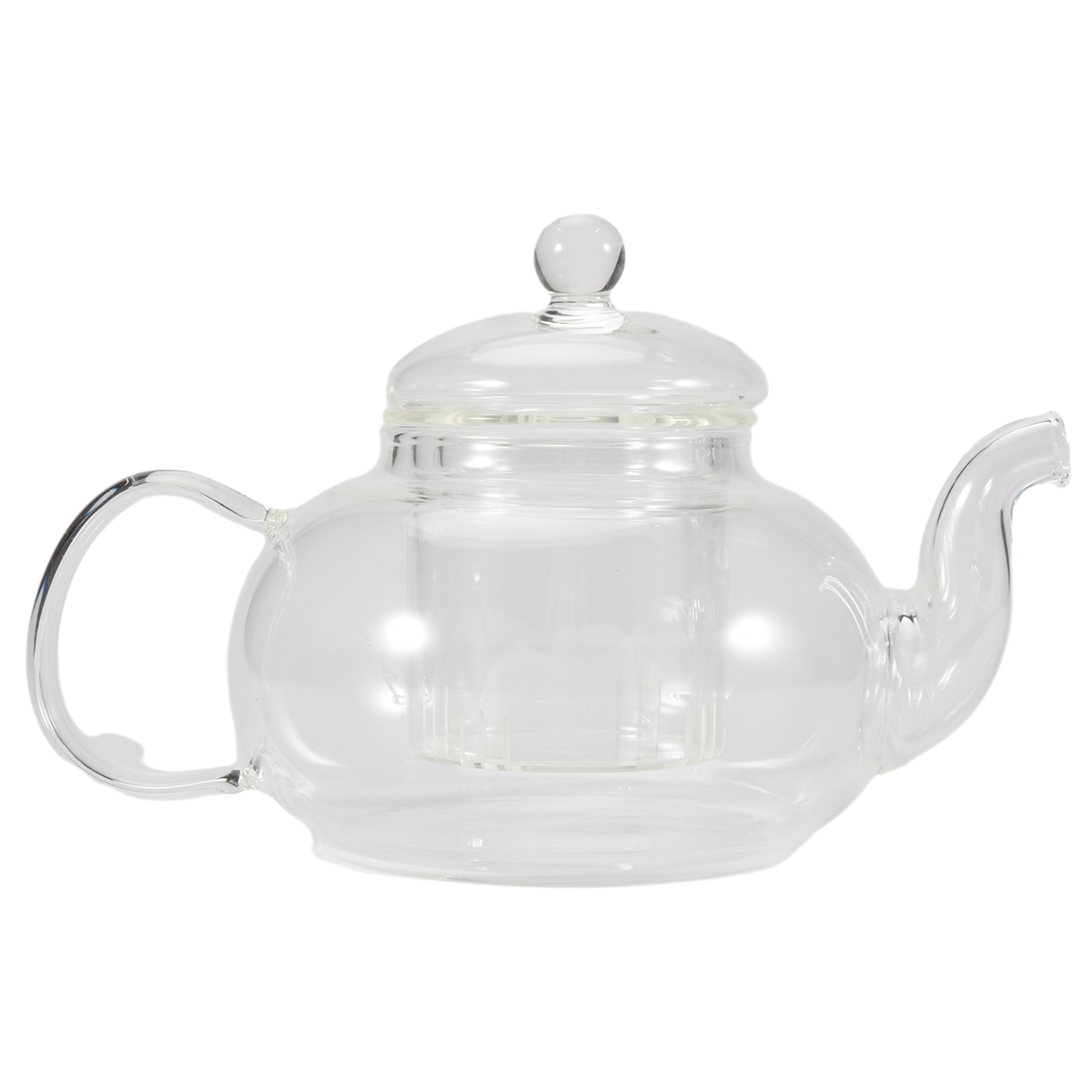 Heat-Resistant Glass Teapot Filter Kung Fu Tea Set Six-Person 600Ml ...