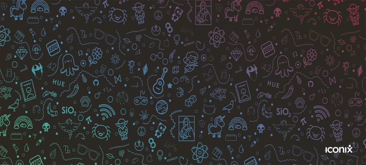 Iconix Doodling Full Desk XL Coverage Gaming and Office Mouse Pad ...