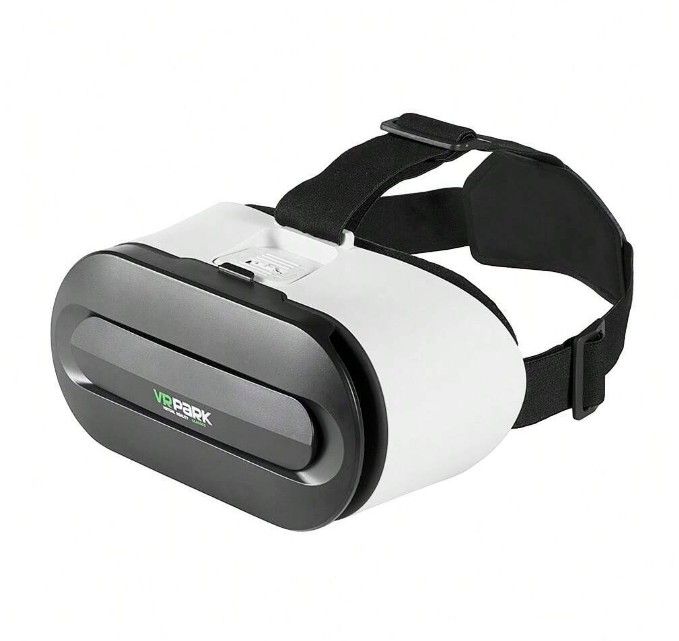 VRPARK - 360 Virtual Reality Headset With Blu-Ray Lens - Black/White ...