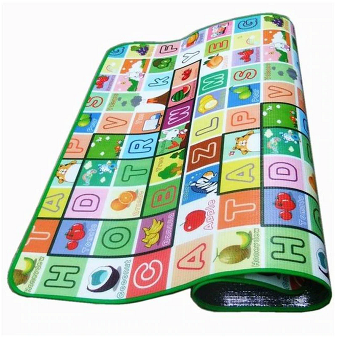 Double Sided Waterproof Baby Mat with Zip Bag - 120x180cm | Shop Today ...
