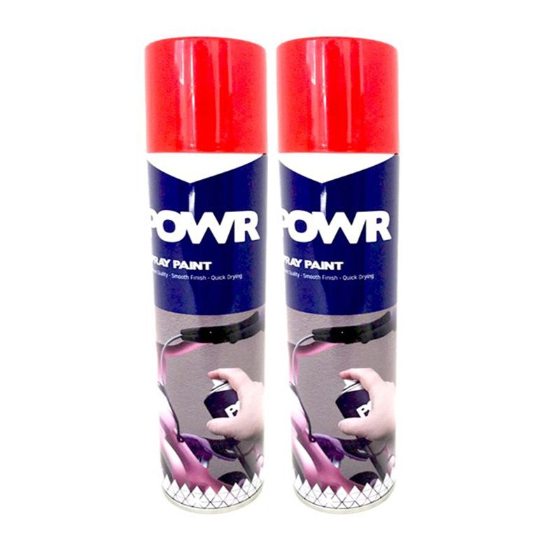 POWR Spray Paint Signal Red 300ml 2 Pack | Shop Today. Get it Tomorrow ...