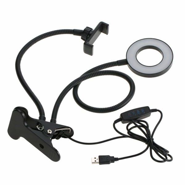 Professional Live Stream Ring Light-Black | Shop Today. Get it Tomorrow ...