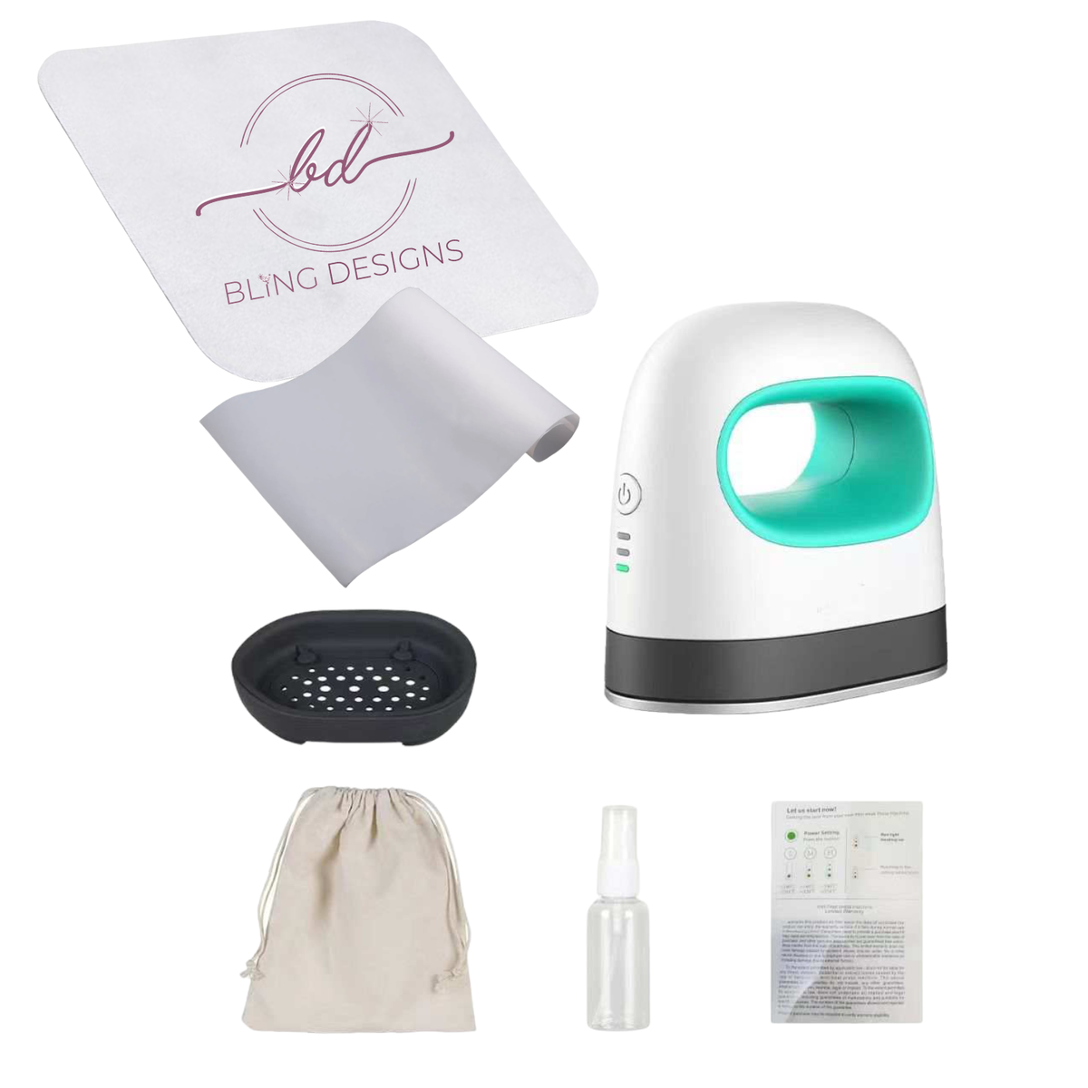 Mini Heat Press 10 6cm X 6 2 Cm Pressing Plate Kit Shop Today Get
