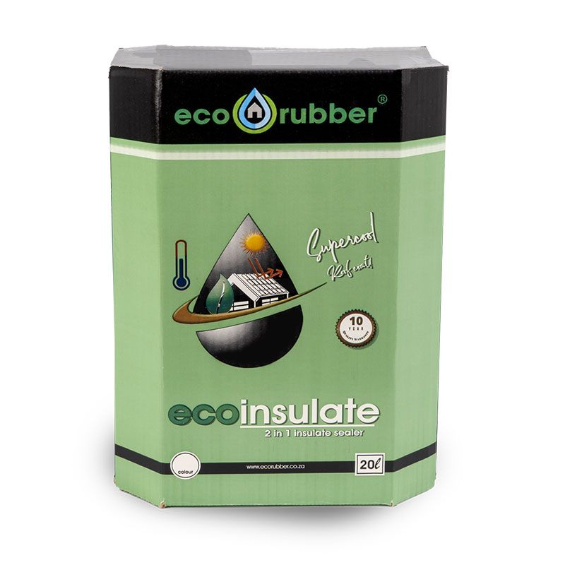 Eco Rubber Eco Insulate Waterproofing 20 Litre White | Shop Today. Get ...