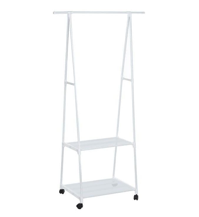 Triangle Shape 160cm High Cloth Shoe Storage Rack and Bags Hanger ...