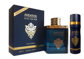 Aventos Blue For Him Parfum With Deo Spray (100ml) | Shop Today. Get it ...