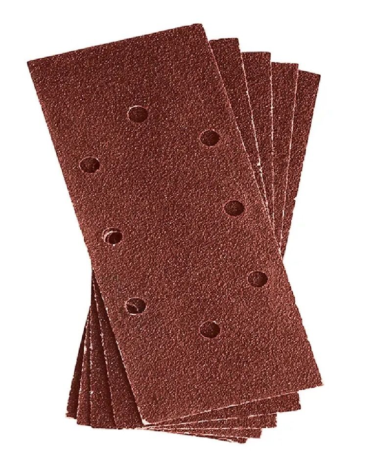 Dekton 5 Pieces Hook and Loop Sanding Sheets 93mmX185mm/ extra coarse ...