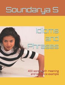 Idioms and Phrases: 400 words with meaning and sentence example | Shop ...