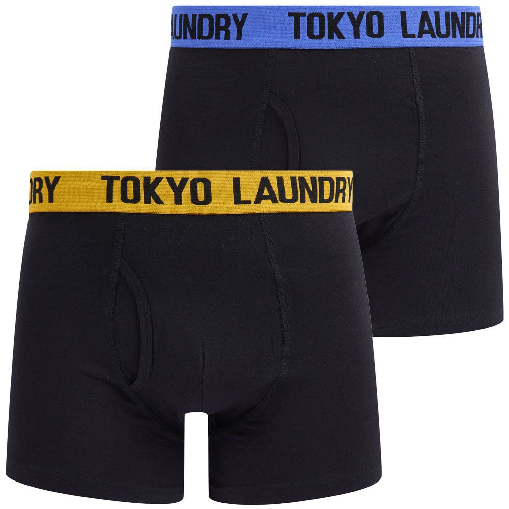 Tokyo Laundry Mens - Salus (2 Pack) Boxer Shorts Set in Artisan s Gold ...
