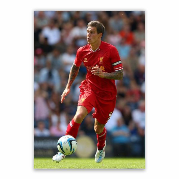 Daniel Agger In Action Poster - A1 | Shop Today. Get it Tomorrow ...