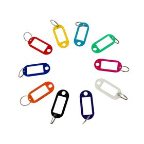 Soft Type Plastic Key Ring Tags 10 Colors | Shop Today. Get it Tomorrow ...