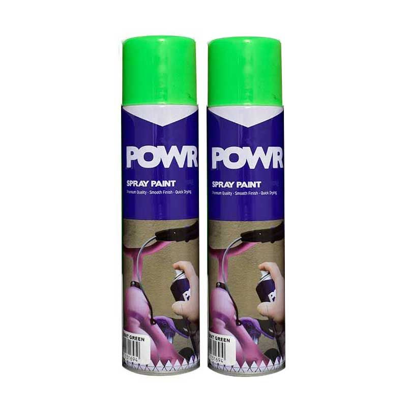 POWR Spray Paint Fluorescent Green 300ml Power 2 Pack | Shop Today. Get ...