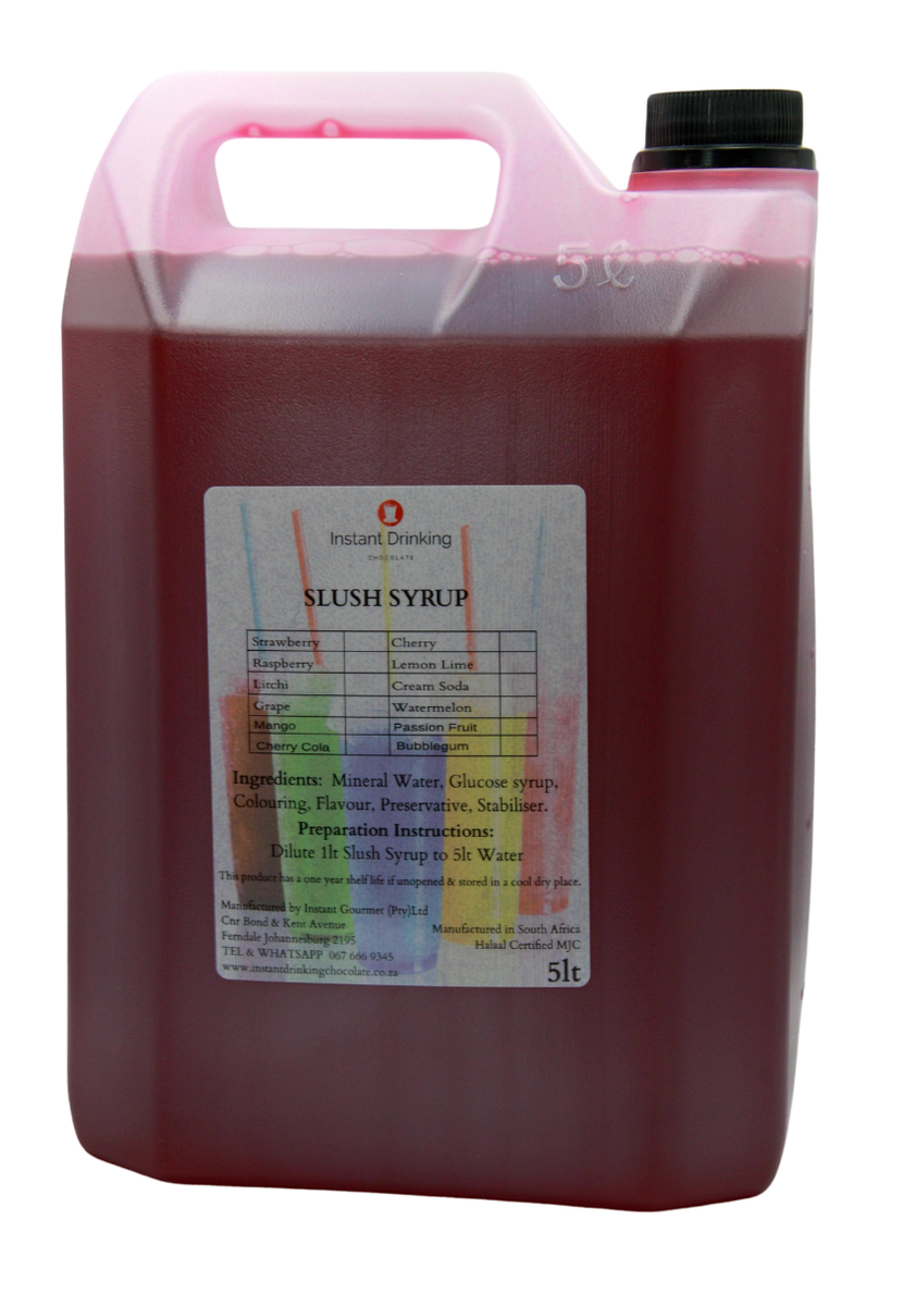 Instant Drinking Chocolate Strawberry Slush Syrup 5lt | Shop Today. Get ...