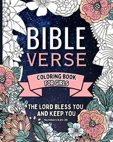 Bible Verse Coloring Book For Girls: 50 Inspirational Quotes from the ...