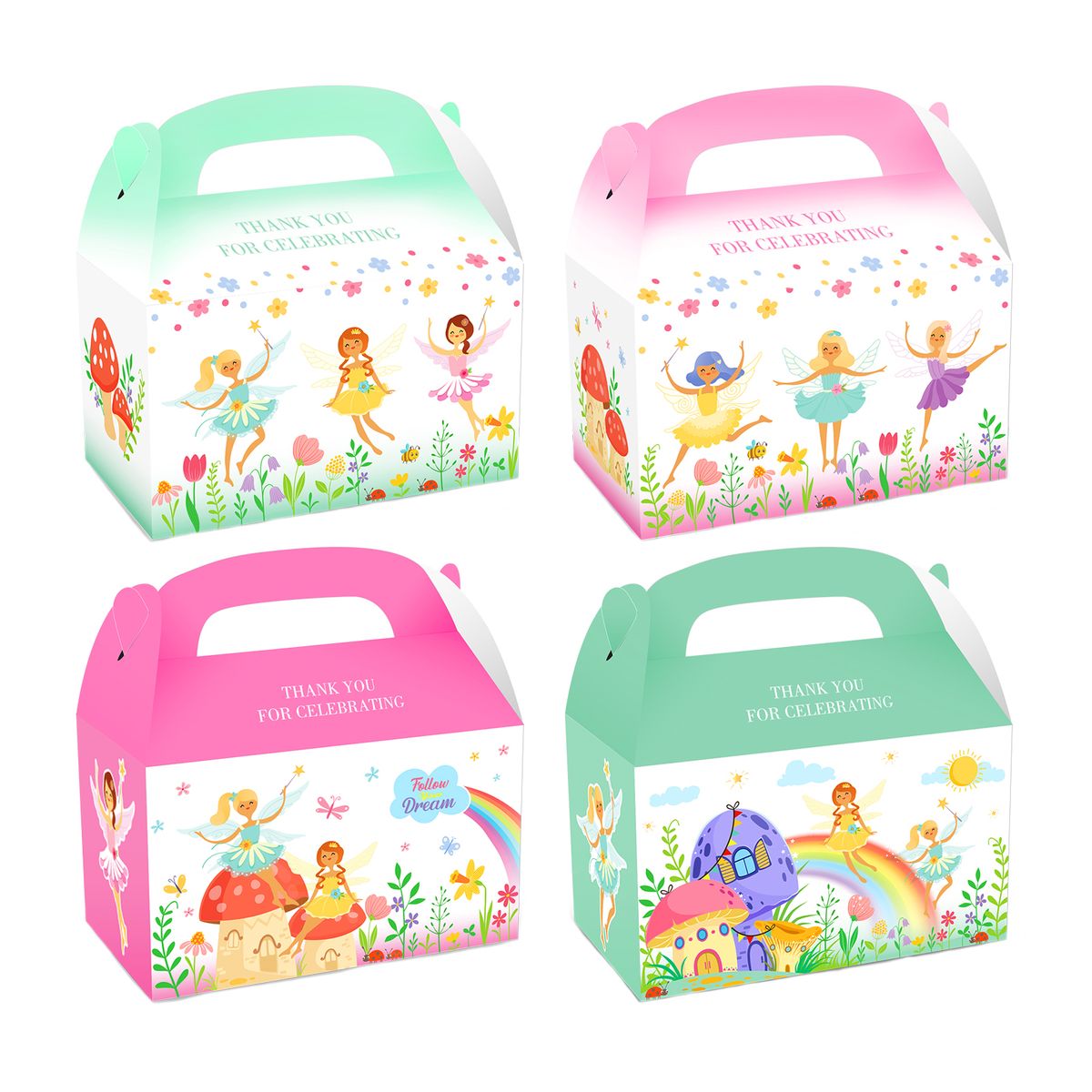 Party Favor Boxes - Fairy Theme (12 Boxes) | Shop Today. Get it Tomorrow! | takealot.com