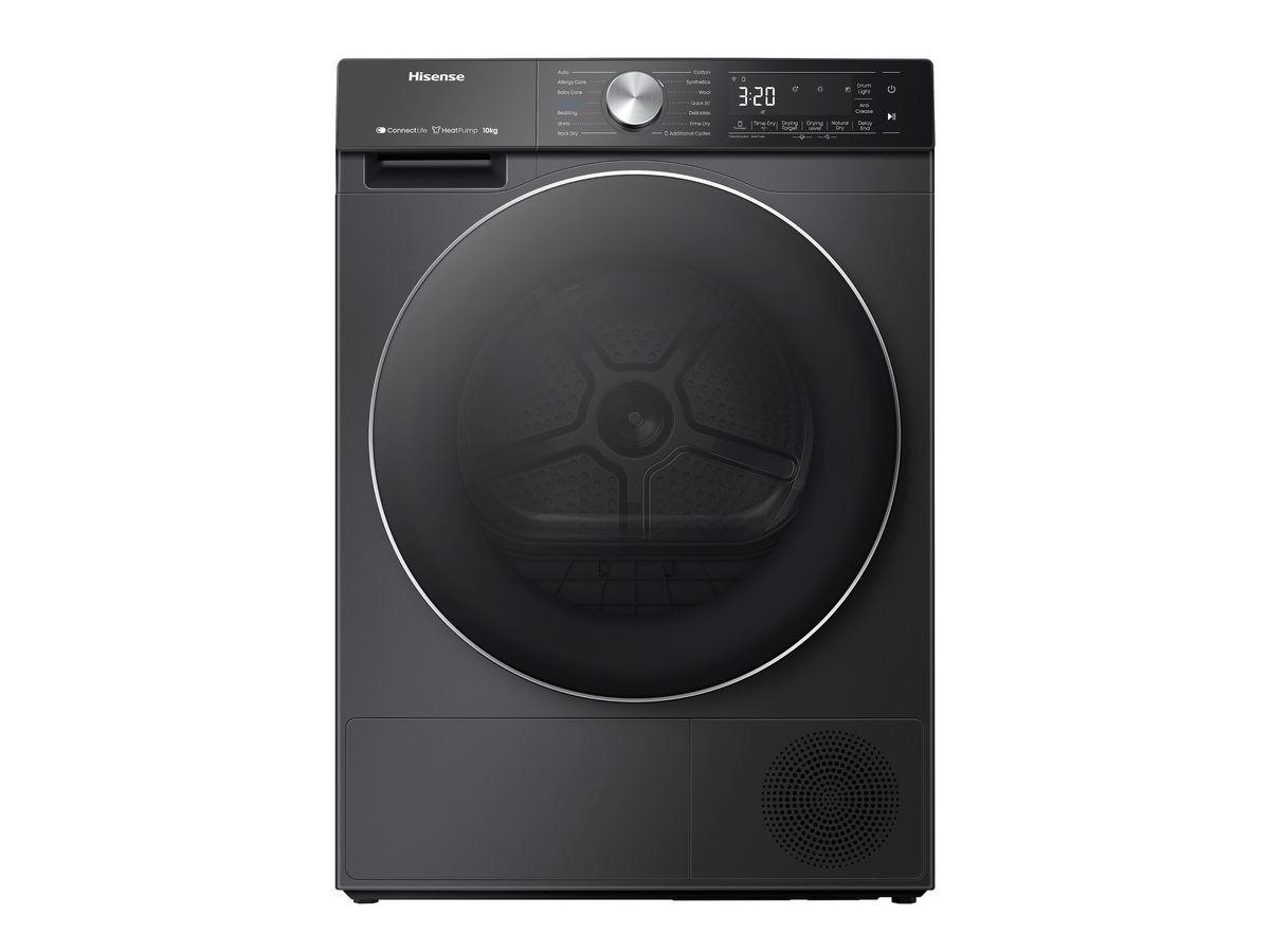Hisense 10Kg Smart Heat Pump Tumble Dryer- Premium Black | Shop Today ...