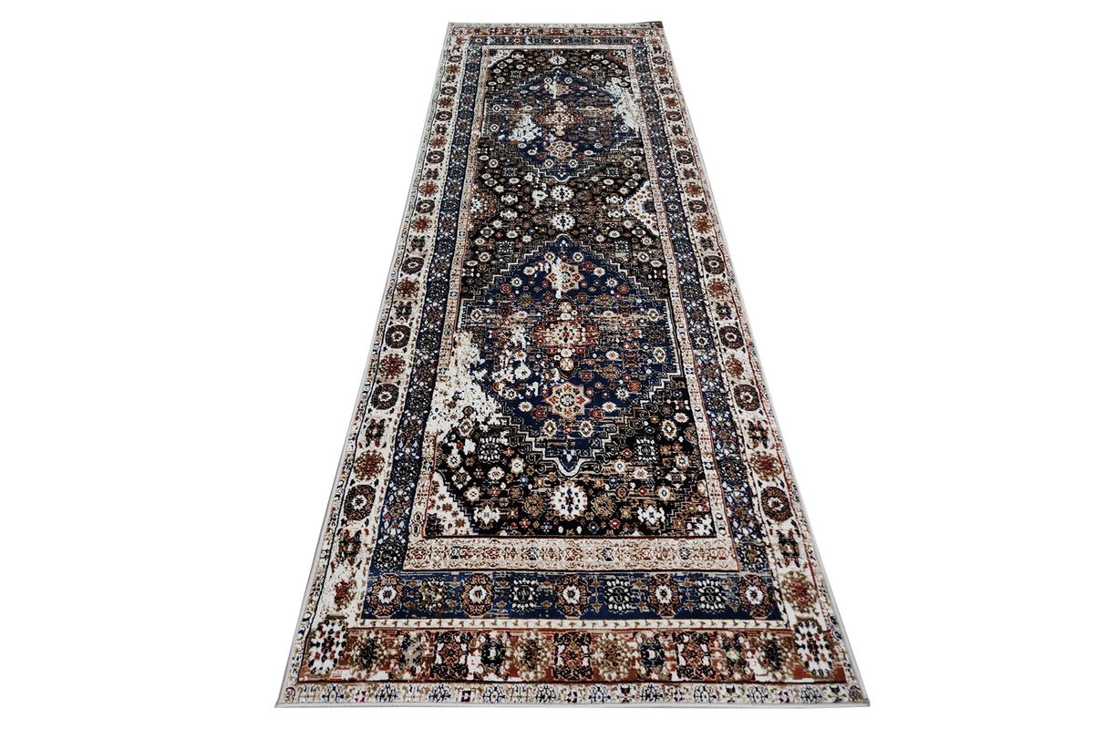 Fine Blue Vintage Style Runner 300 x 80 cm | Shop Today. Get it ...