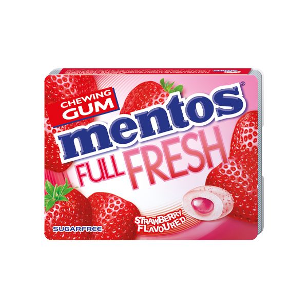 Mentos - Blister Gum Strawberry - 8p x 18 Pack | Shop Today. Get it ...