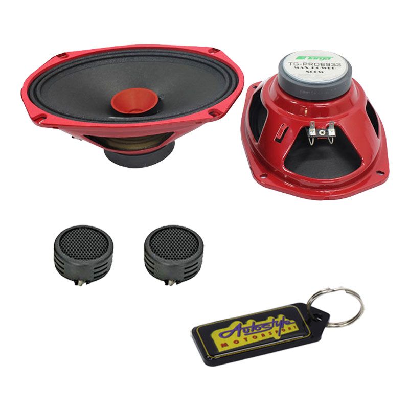 Targa Pro Series 6×9" 800w Speakers & Evo Tweeters & Gel Key Holder ...