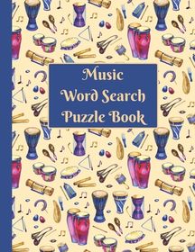 Music Word Search: Puzzle activity book for musically inclined adults ...
