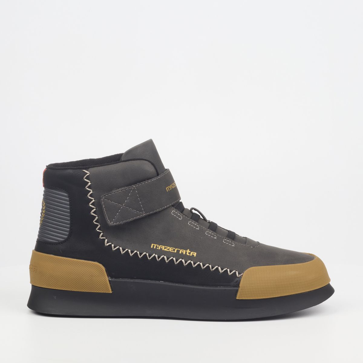 mazerata Valentino 1 Grey Boys Faux Nubuck Ankle Boots | Shop Today ...