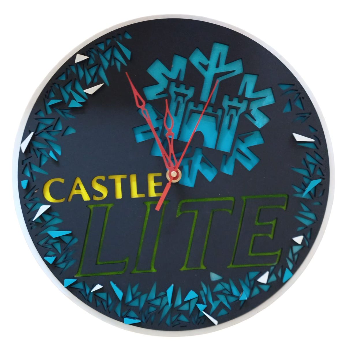 Castle Lite Wall Clock | Shop Today. Get it Tomorrow! | takealot.com