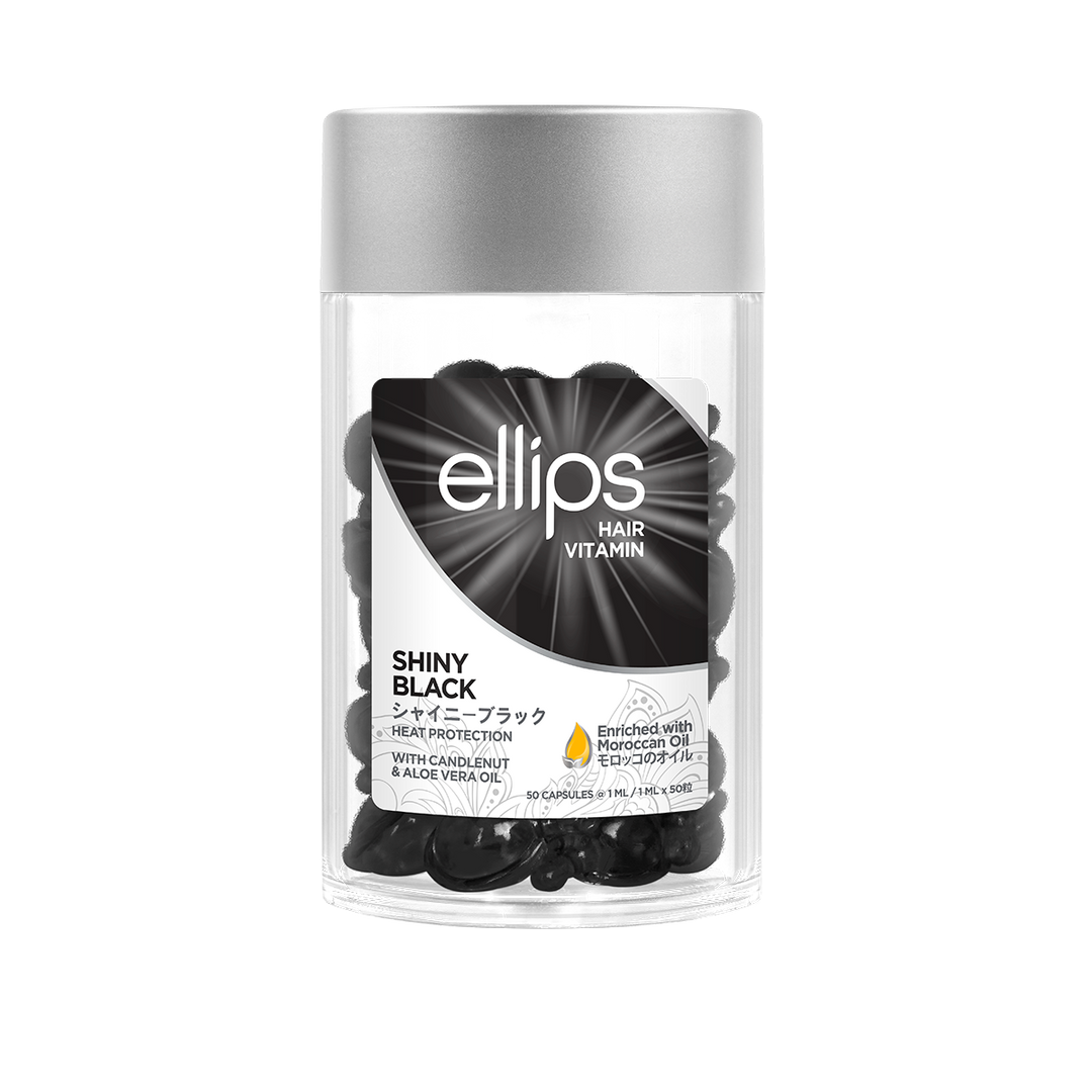 ellips Silky Black Hair Treatment - 50 Capsule Jar | Shop Today. Get it ...