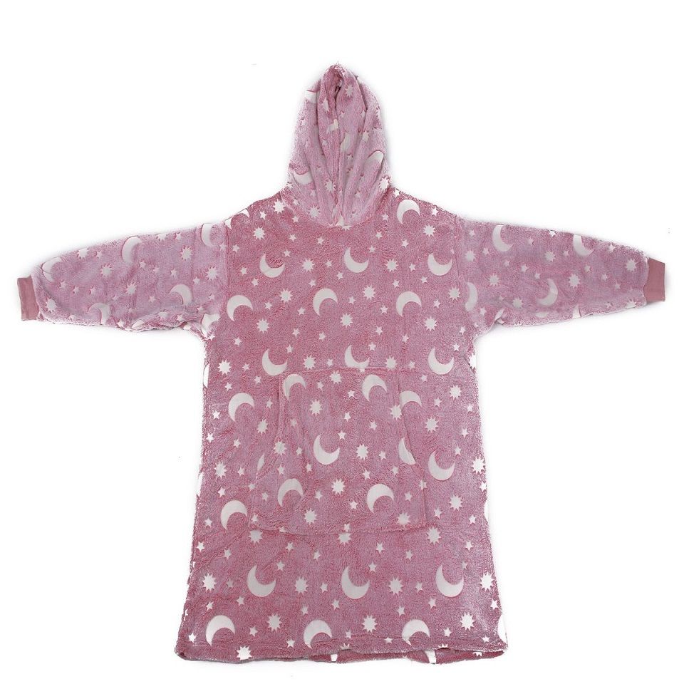 Adults Oversized Plush Snugit Hoodie - Purple | Buy Online in South ...