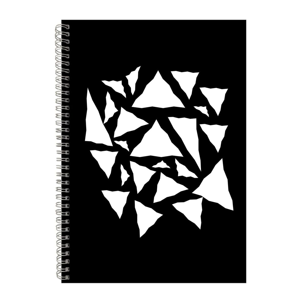 Geometric Broken Triangles Notebook Geometry Gift Idea A4 Notepad 165 ...