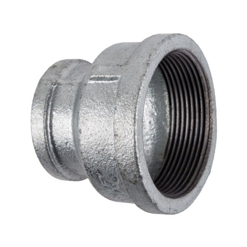 Reducing Socket - Pipe Fittings - Galvanised - 50mm x 25mm - Bulk Pack ...