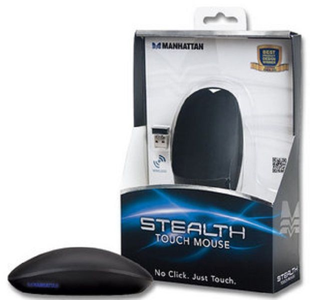 Manhattan Stealth Touch Wireless Mouse | Shop Today. Get it Tomorrow ...