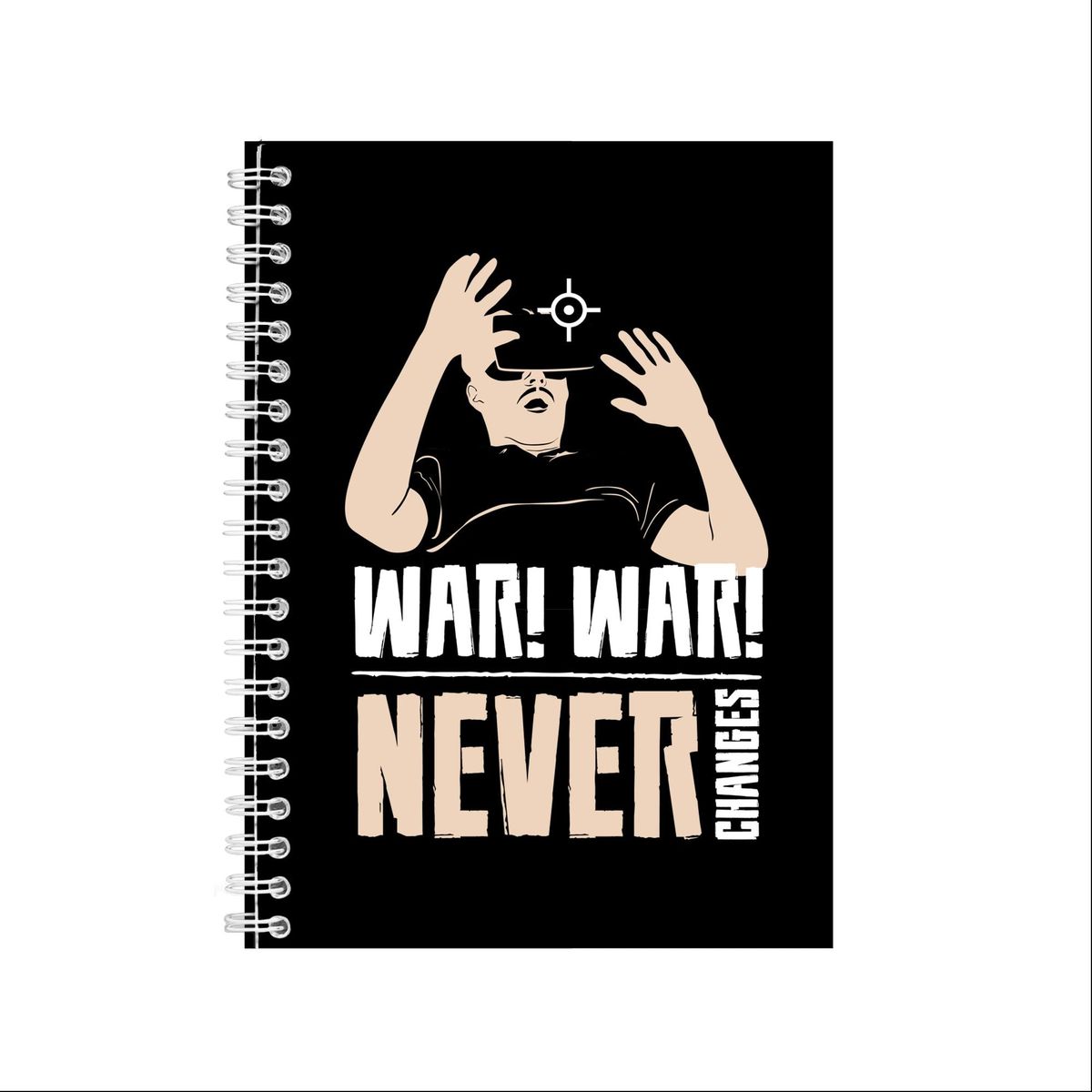 War War Notebook Gamer Gift Idea A5 Notepad 140 | Shop Today. Get it Tomorrow! | takealot.com