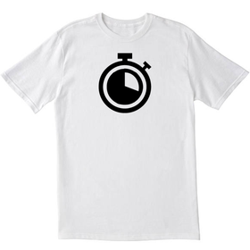 Timer clock White T-shirt | Shop Today. Get it Tomorrow! | takealot.com