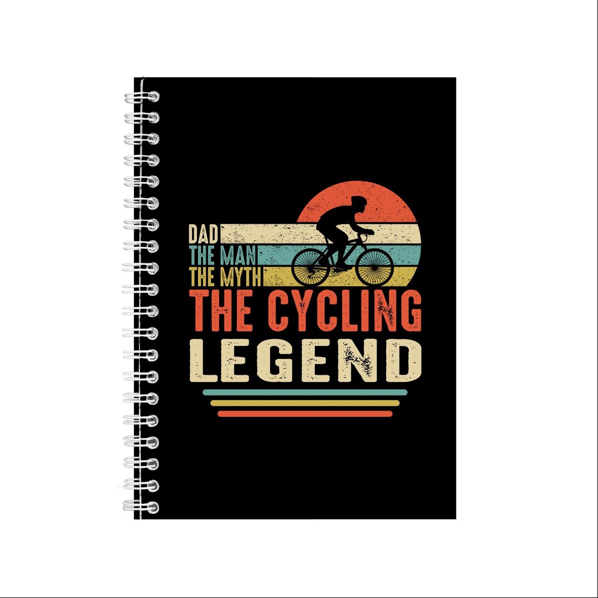 Cycling Legend Notebook Cyclist Gift Idea A5 notes 121 | Shop Today ...