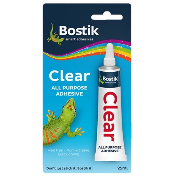 Bostik Clear All Purpose Adhesive Glue - 25ml | Shop Today. Get it ...