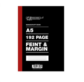 A5 192 Page Feint & Margin (pack of 5) | Shop Today. Get it Tomorrow ...