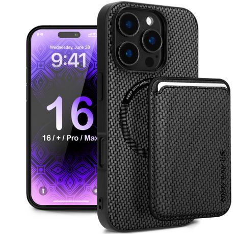 Capa Iphone Oreo ORRO IPhone 16 Series Case Vegan Leather Flip Wallet
