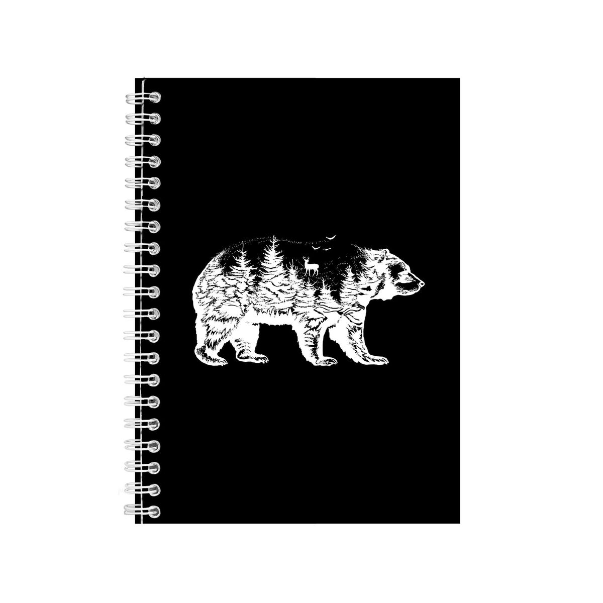 Hiking Bear Notebook Adventure Gift Idea A5 Notepad 124 | Shop Today ...